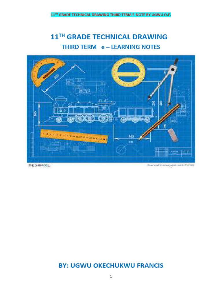 11TH Grade Technical Drawing Third Term E-Note | PDF | Foundation ...