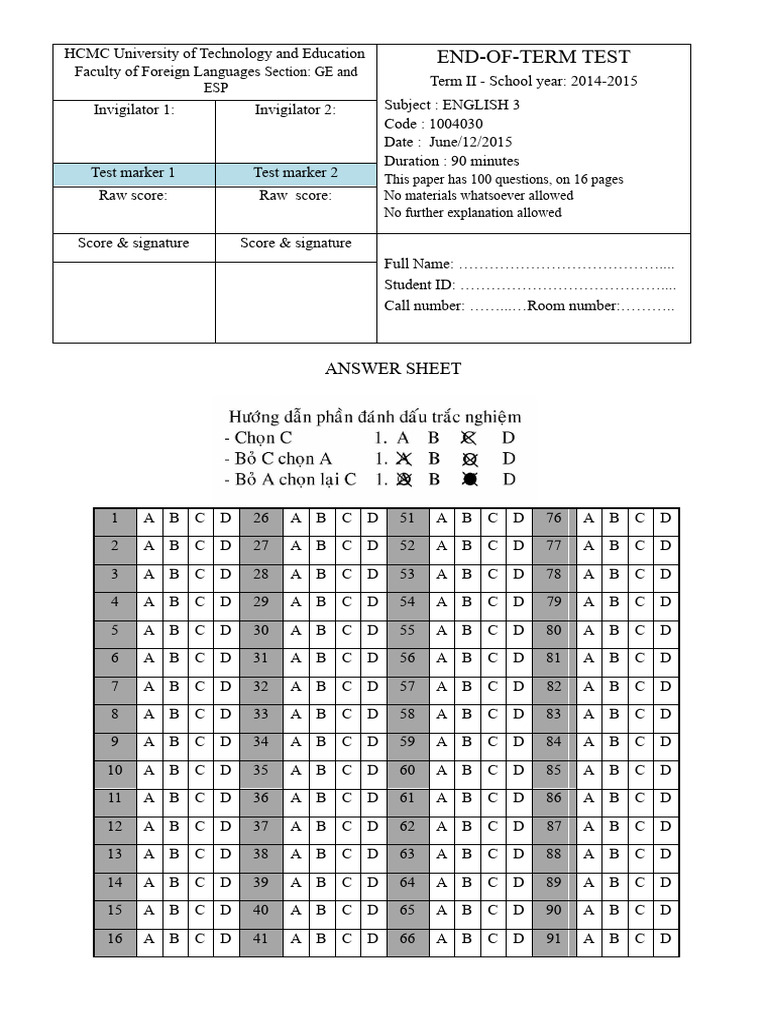 HCMC University of Technology and Education Facul | PDF | Home ...