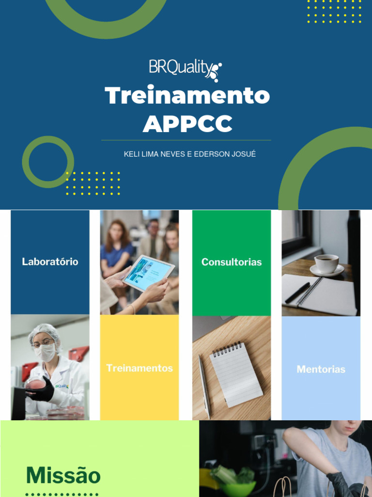 Treinamento APPCC: Segurança Alimentar | PDF | Análise de perigos e ...
