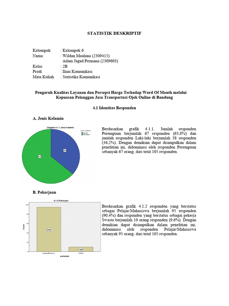 STATISTIK DESKRIPTIF | PDF