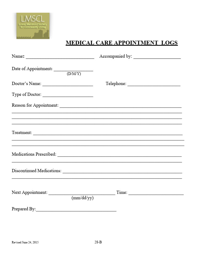 Medical Appointment | PDF