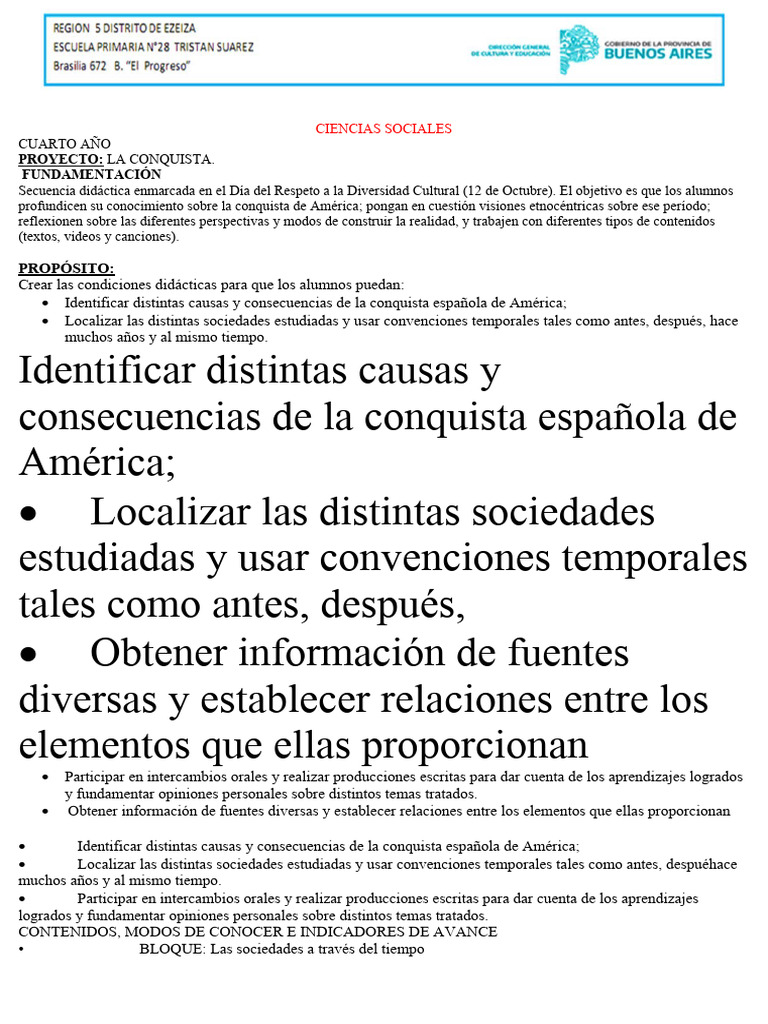 Proyecto sobre la Conquista de América | PDF | especia | Mapa