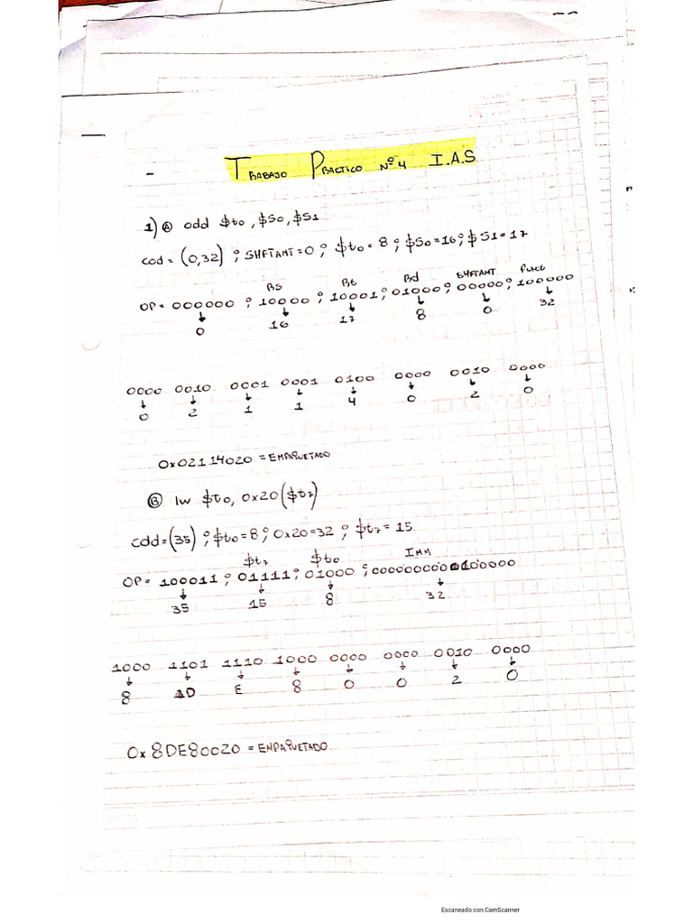 tp5 INTRO ARQ SIS RESUELTO | PDF