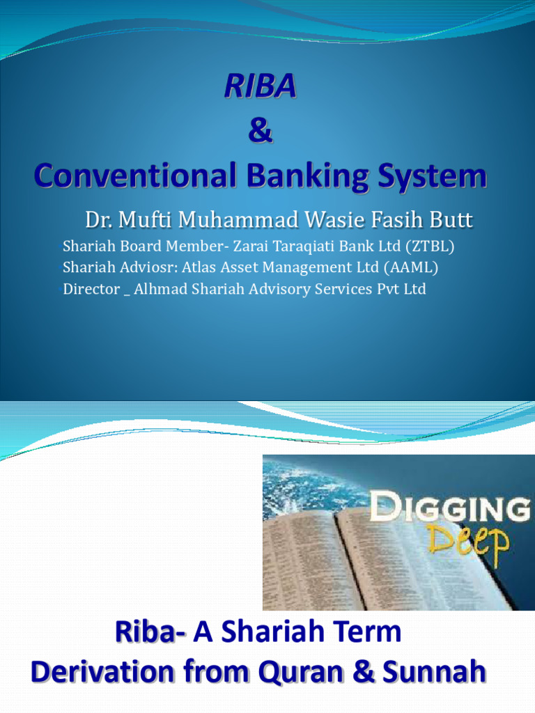 RIBA | PDF | Islamic Banking And Finance | Banks