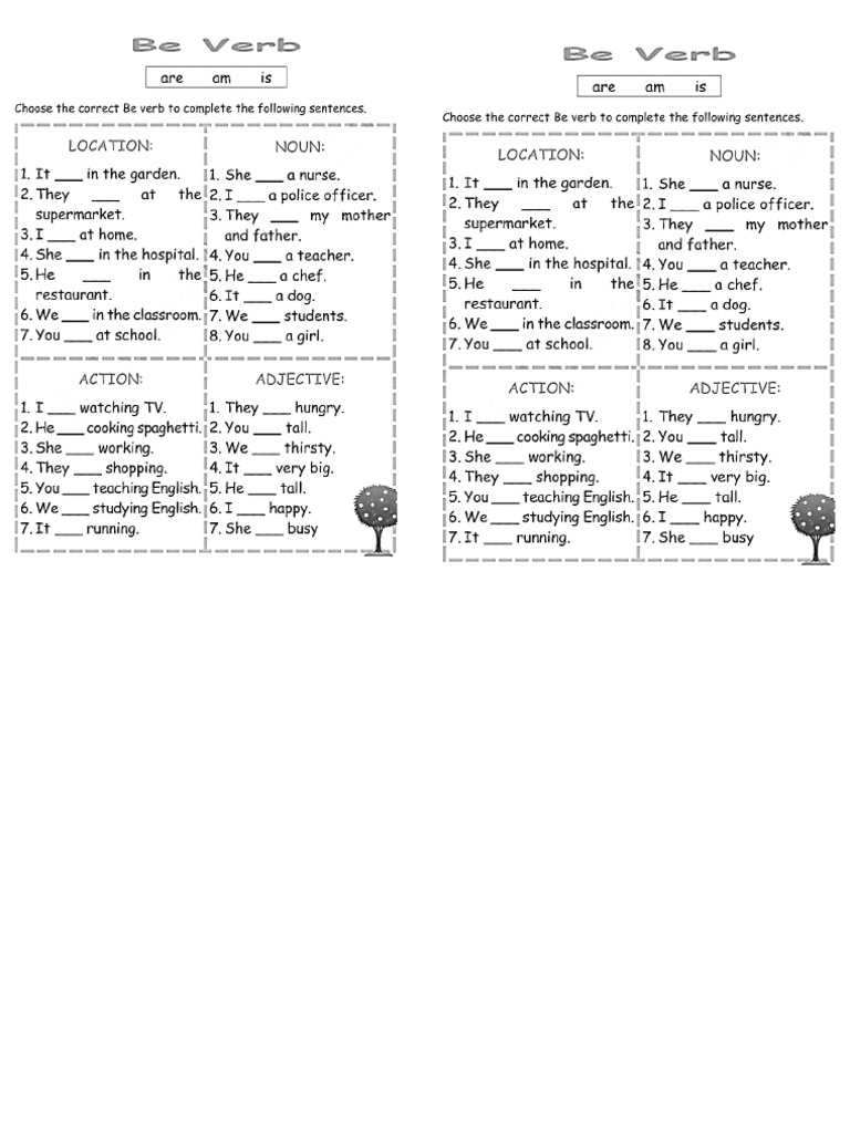 PRACTICE VERB TO BE | PDF