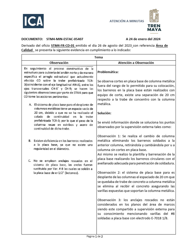 Stm4 Min Estac 05407 | PDF