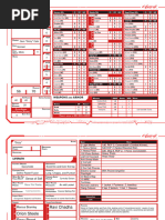 (Template) Cyberpunk RED Character Sheet | PDF