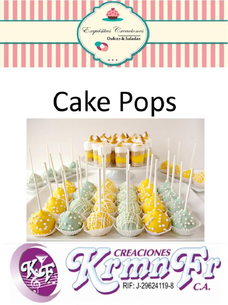 2 Cake Pops | PDF
