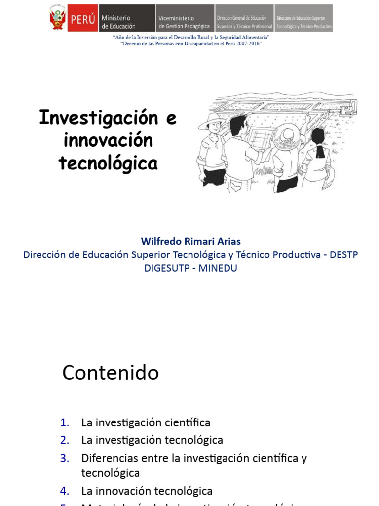 2 Definiciones Inv e Innov Tecnolog WRA - 1 | PDF | Innovación | Conocimiento
