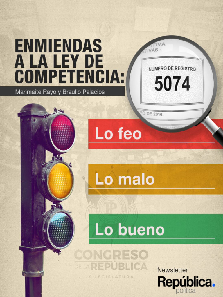 Ley Competencia Guatemala | PDF
