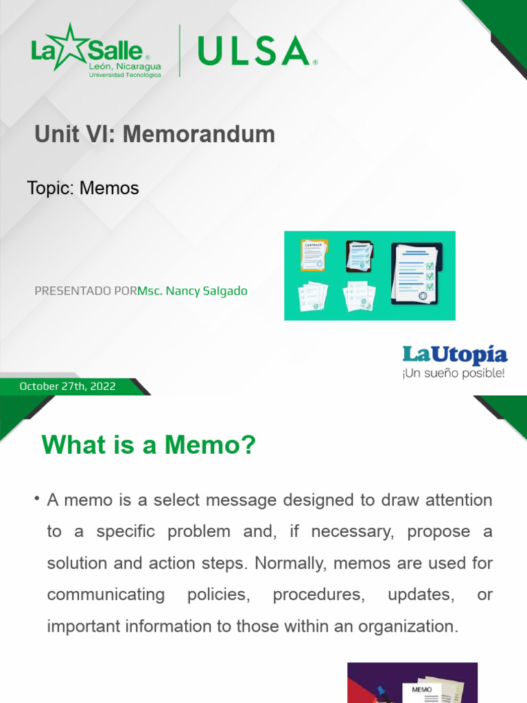 Letter, Memorandum | Download Free PDF | Memorandum | Human Communication