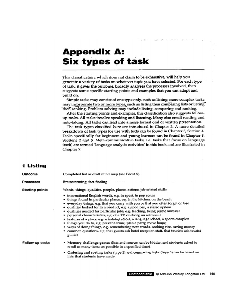 Types_of_task_Willis_1 | PDF