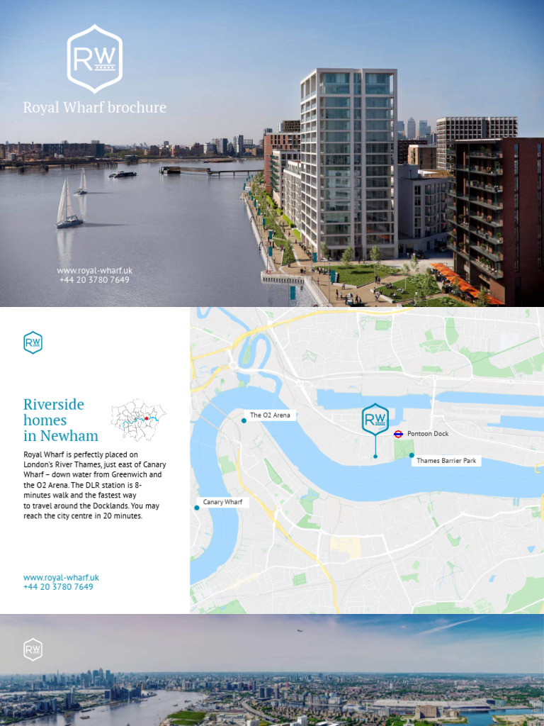 Royal Wharf: Riverside Living Guide | PDF | Buildings And Structures