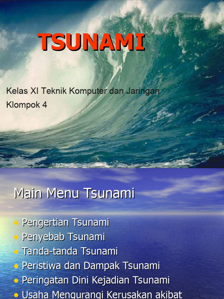 Tsunami | PDF