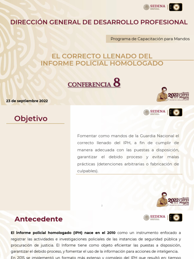 Correcto Llenado Del Iph-2 | PDF | Policía | Valores