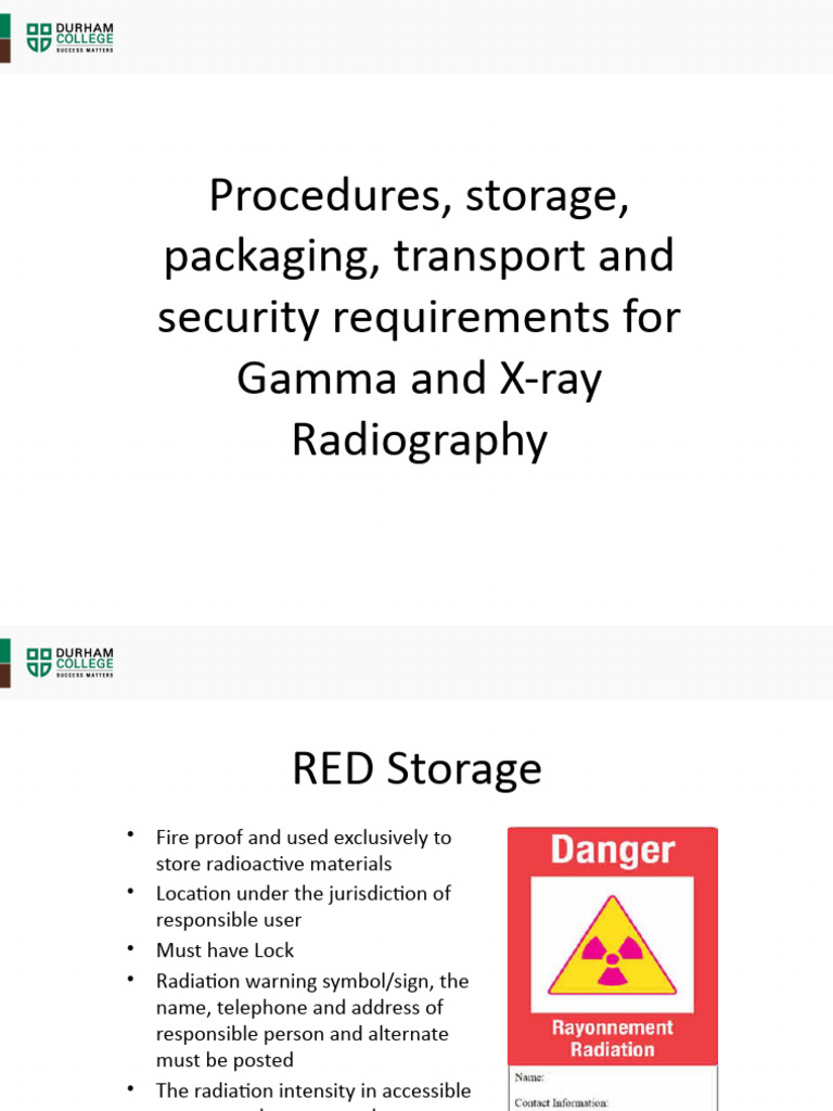 New CEDO-RT Security Transport Packaging &procedure Req For Gamma | PDF ...