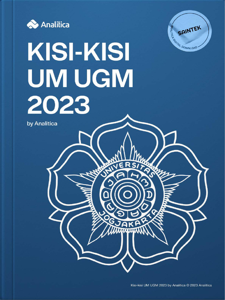 (TKA SAINTEK) Kisi-Kisi UM UGM 2023 by Analitica | PDF