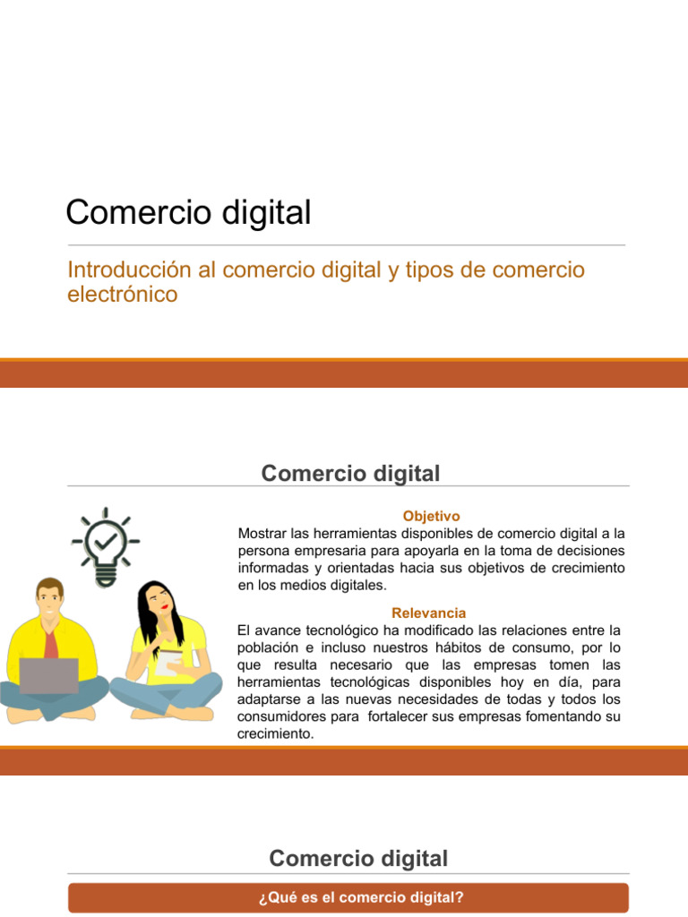 Comercio digital | PDF | Al por menor | Los consumidores