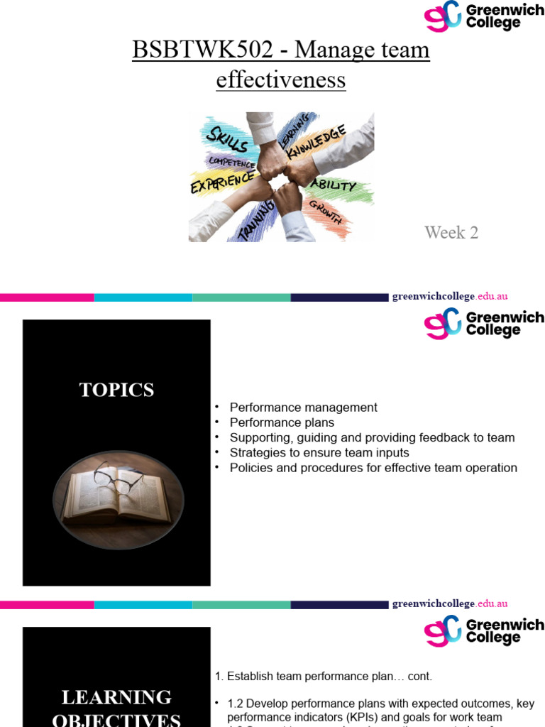 BSBTWK502 - Presentation Week 2 2024 | Download Free PDF | Policy ...