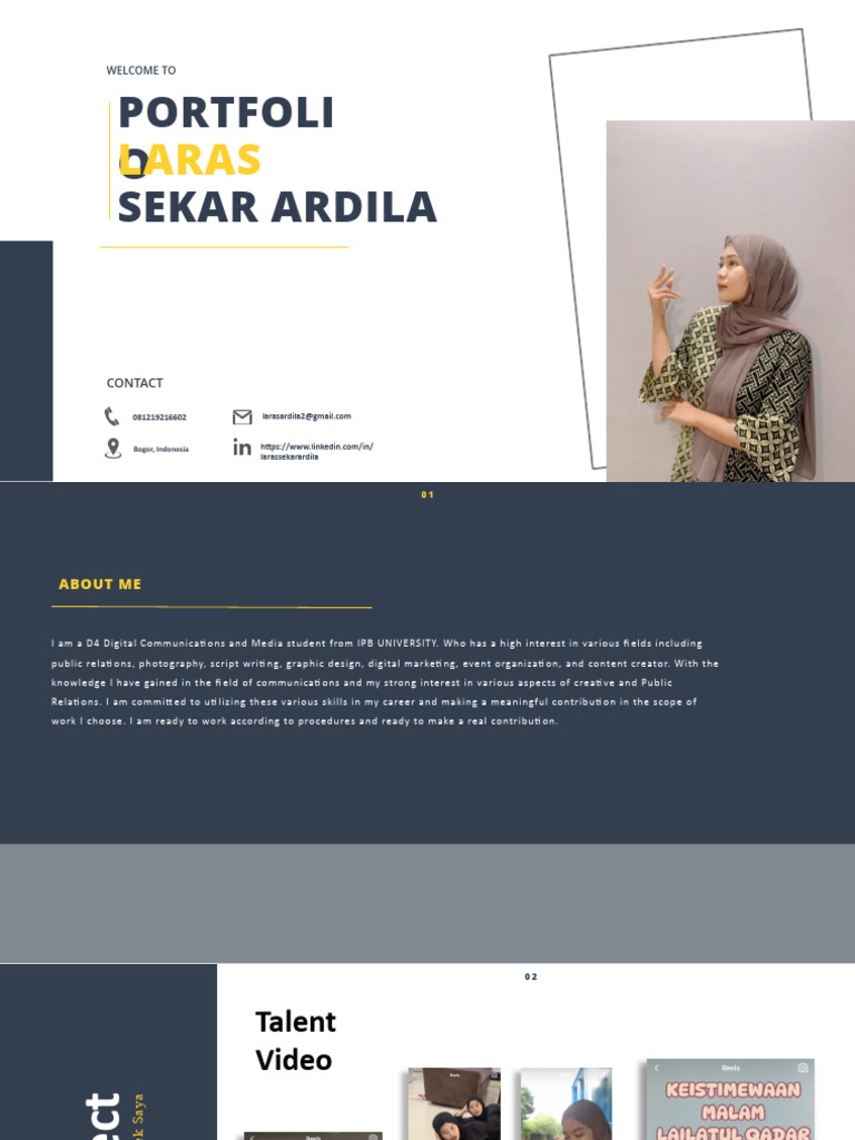 Portofolio Laras Sekar Ardila | PDF