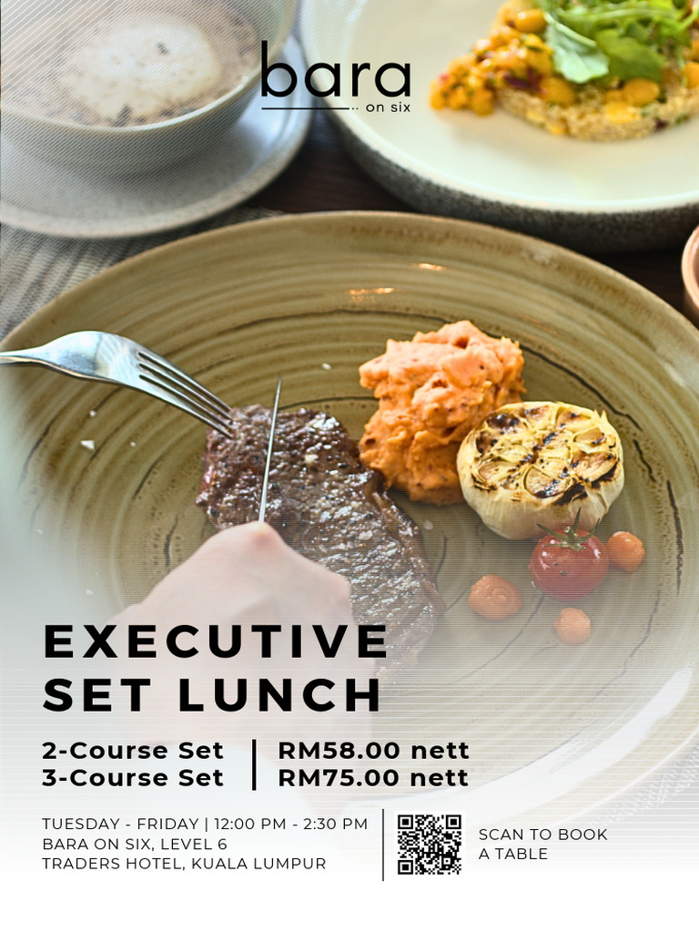 2023 THKL BaraOnSix ExecutiveSetLunch | PDF