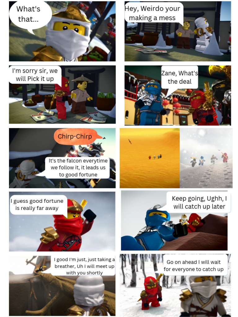 Zane Comic Strip | PDF