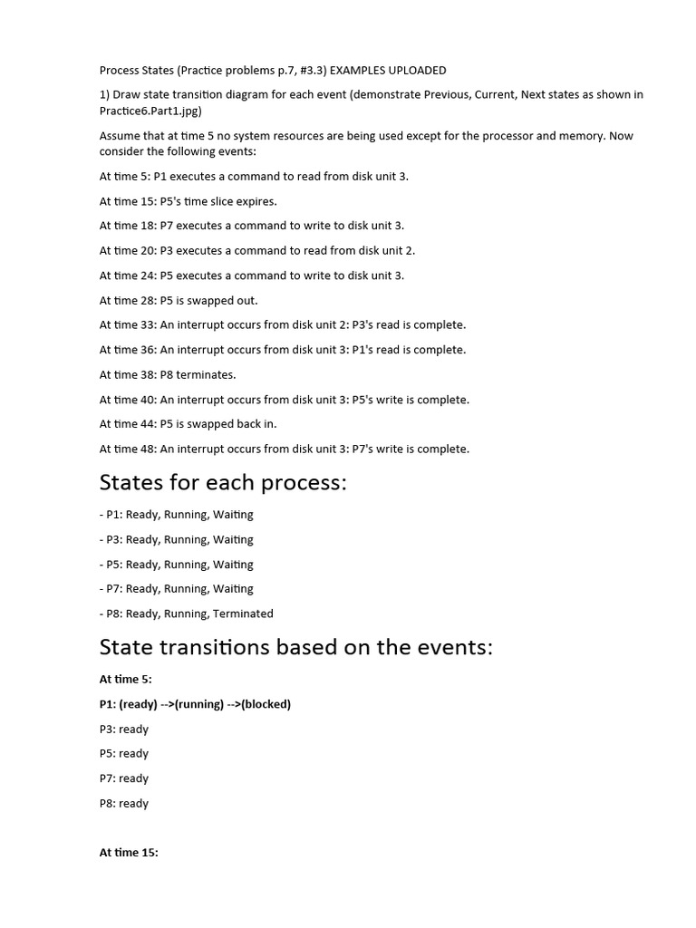lab3 | PDF | Process (Computing) | Computer Architecture