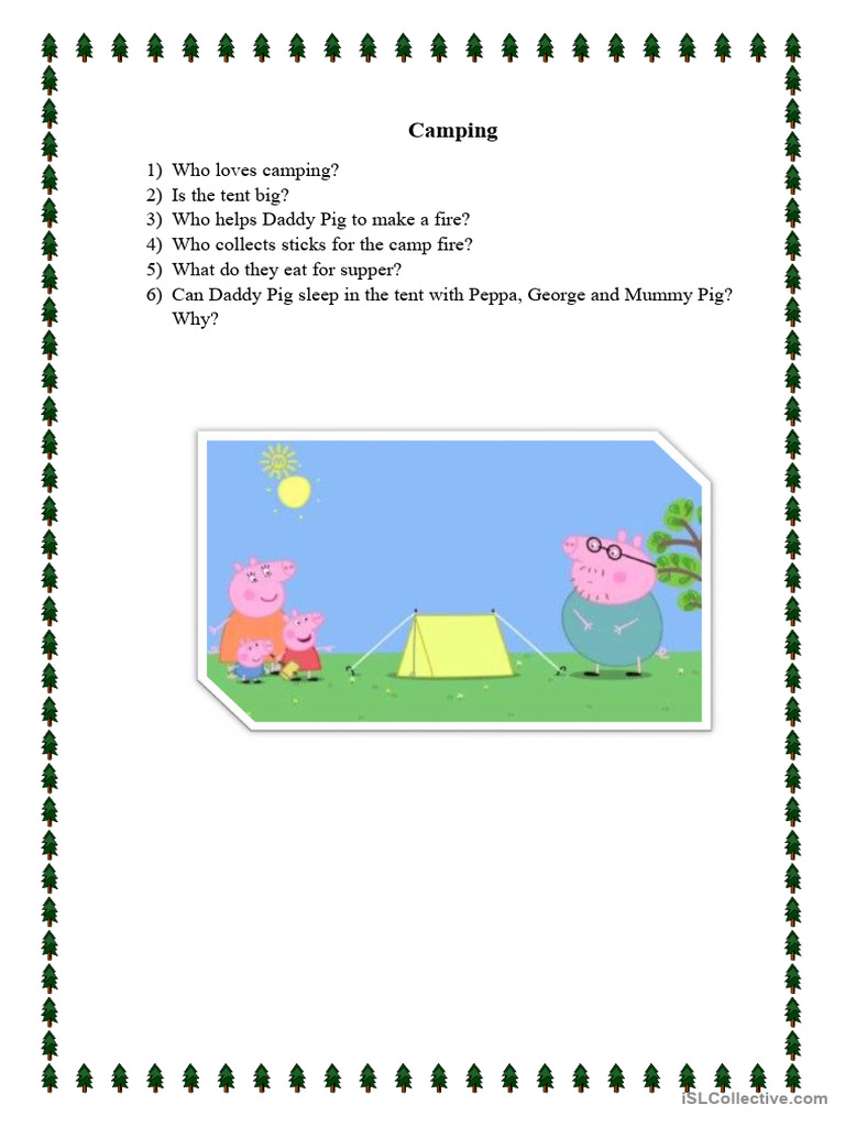 Peppa Pig Camping | PDF