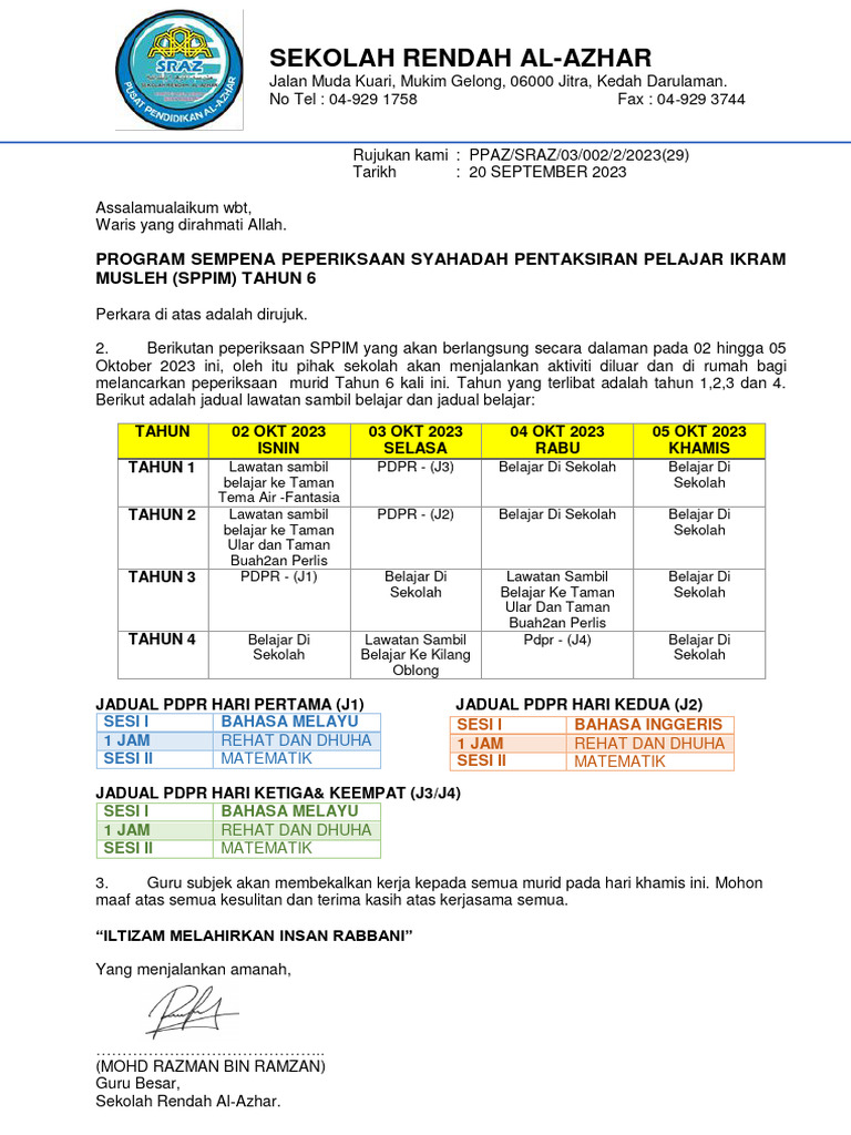 Persiapan Peperiksaan SPPIM Tahun 6 | PDF