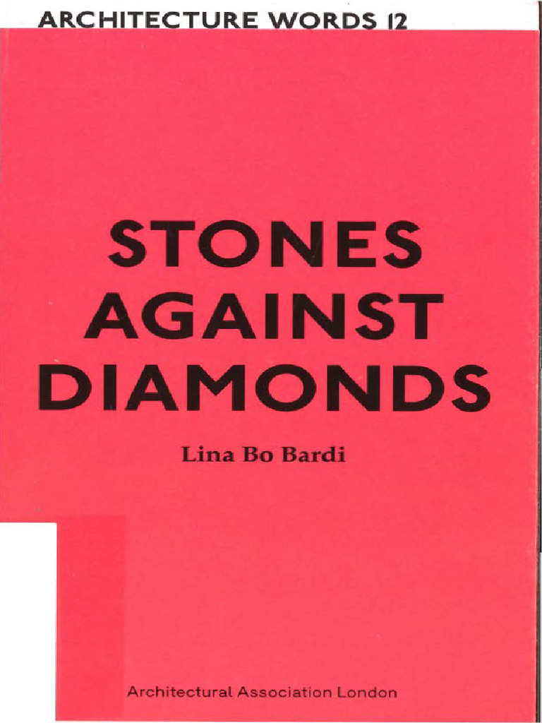 Bardi Lina Bo Stones Against Diamonds Pdf