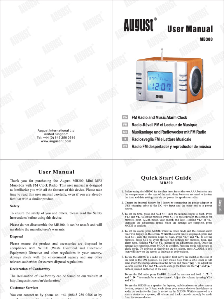 MB300 en | PDF