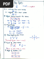 Xii Physics Formulae | PDF | Science & Mathematics