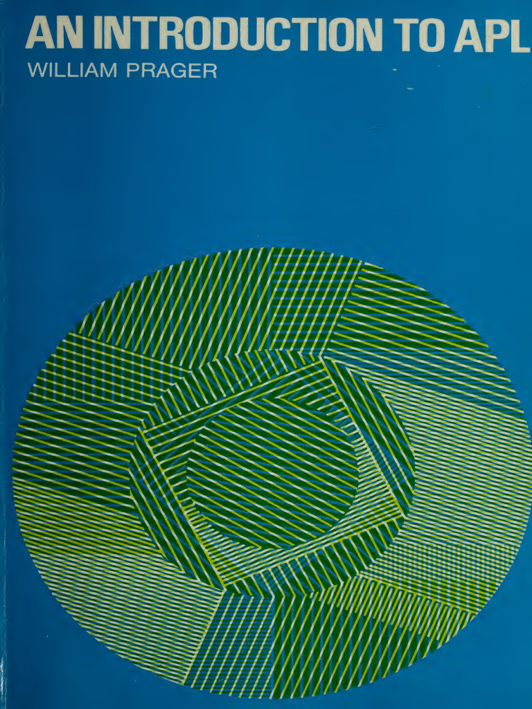 An Introduction To APL - Prager, William | PDF | Apl (Programming ...