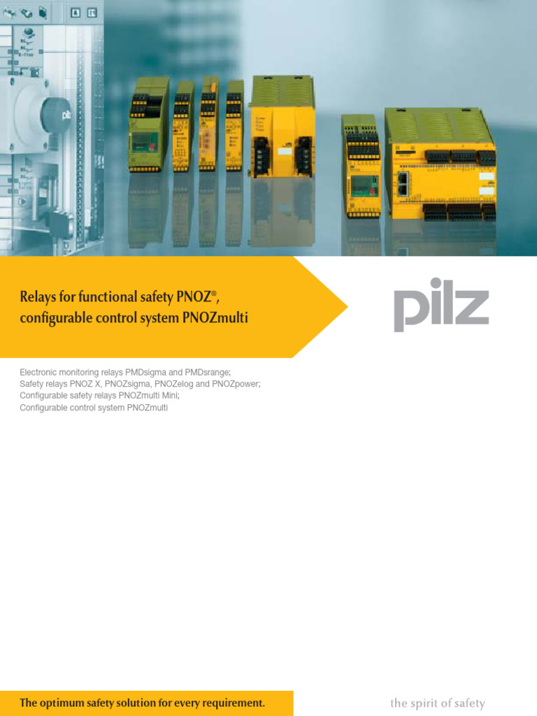 Leaflet Safety Relays PNOZ US 2010-07 | PDF | Equipment