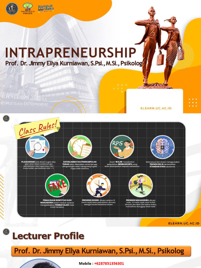 Pentingnya Intrapreneurship dalam Organisasi | PDF