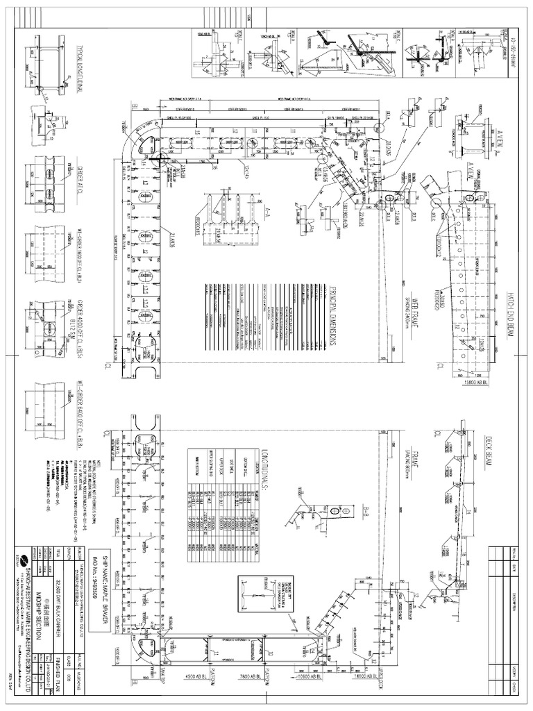 Jh416g 051 01 Midship Section | PDF