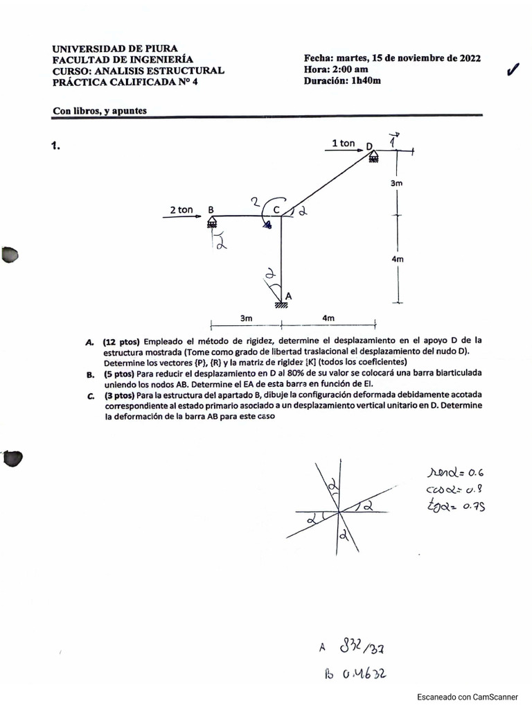 Solución PC 2022ii | PDF