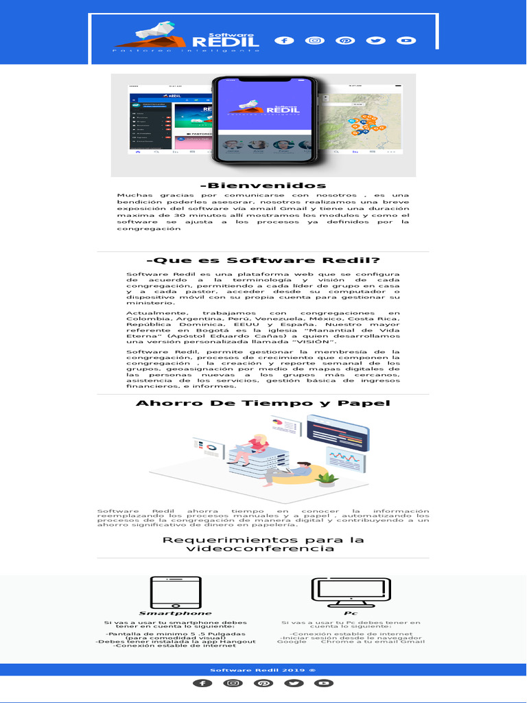 Bienvenida A Software Redil | PDF | Crecimiento personal y profesional ...
