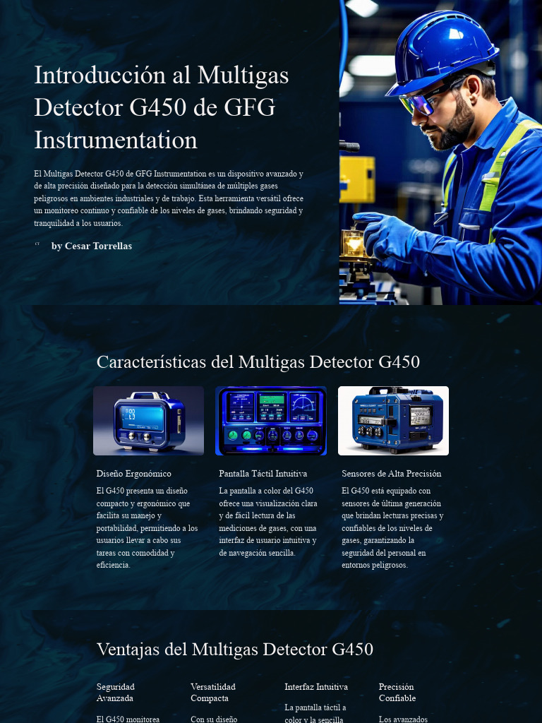 Multigas Detector G450: Seguridad Industrial | PDF | Sensor | Calibración