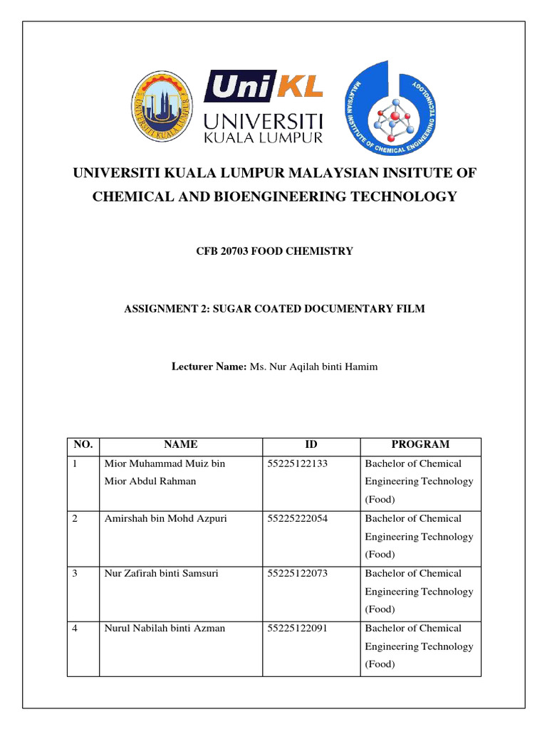ASSIGNMENT 2 GROUP 1 | PDF | Food Preservation | Salt ASSIGNMENT 2 GROUP 1 | PDF | Food Preservation | Salt