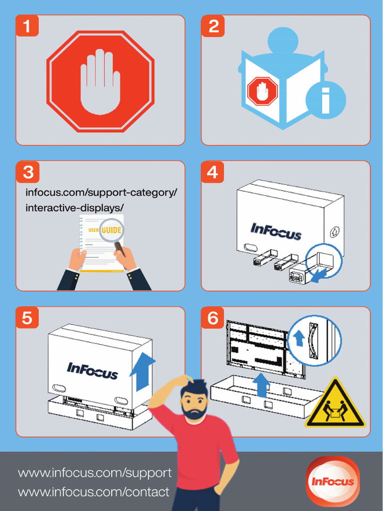 InFocus INF6500 Quick Start Guide | PDF | Electrical Connector | Ac ...