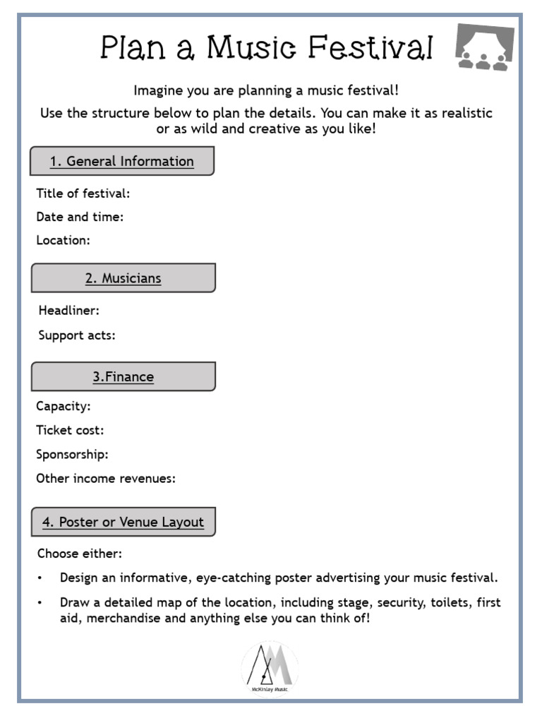 Plan A Music Festival | PDF | Social Science