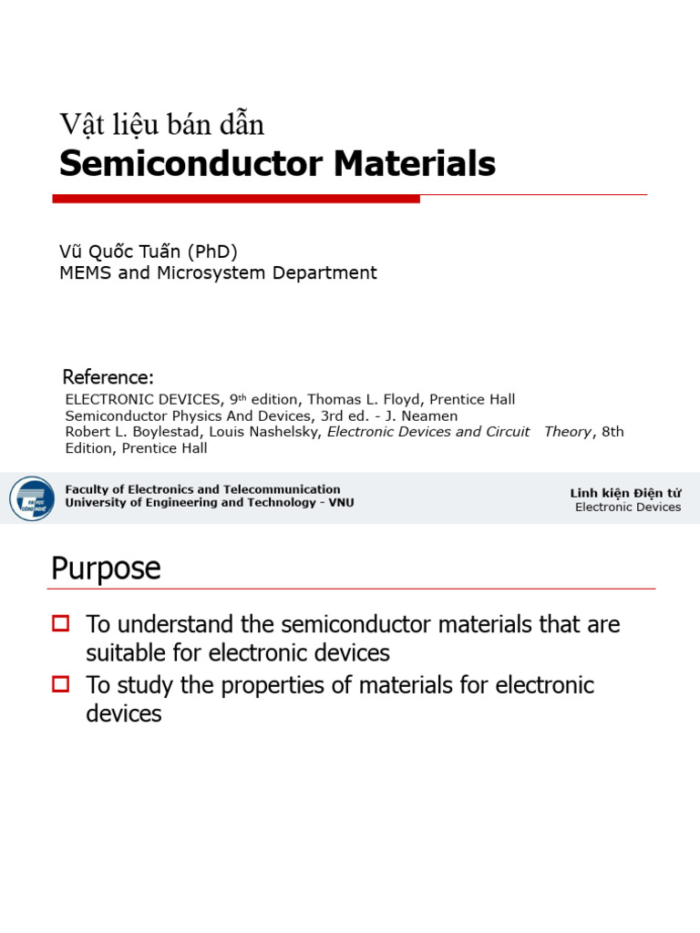 2- Electronic Devices-Semicondutor Material | PDF | Semiconductors ...
