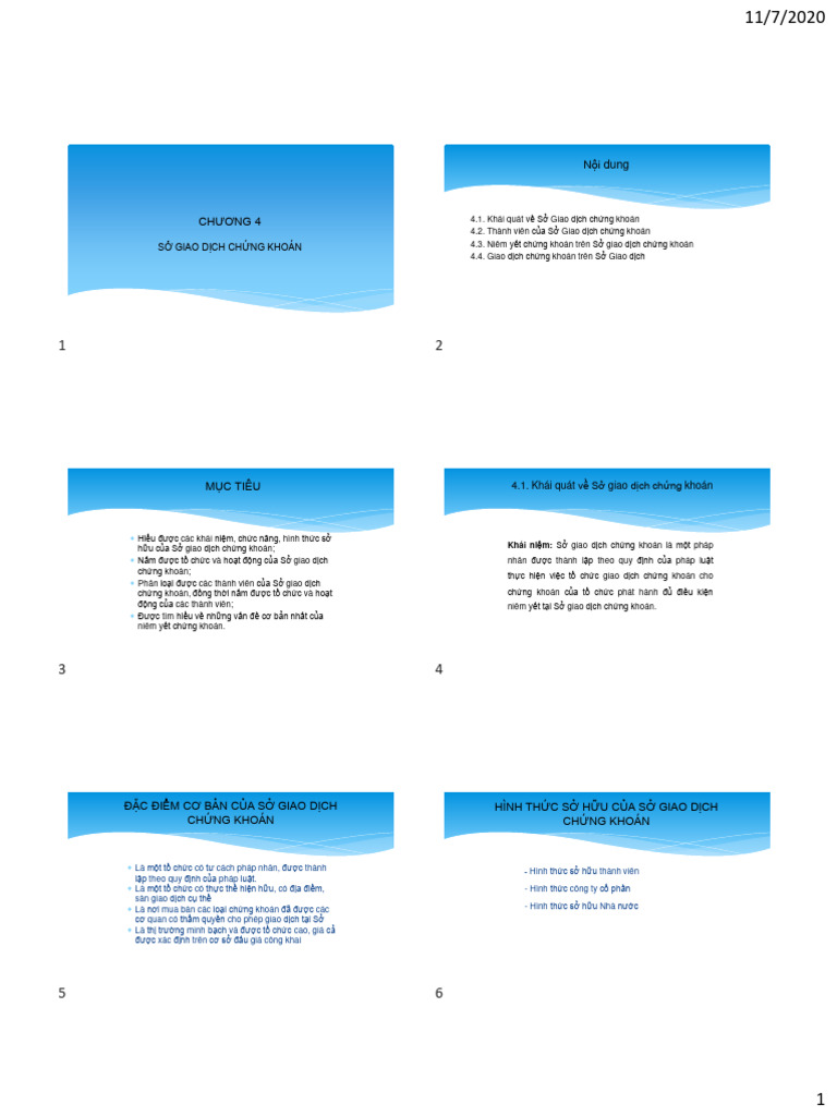 Chương 4 - SGDCK | PDF