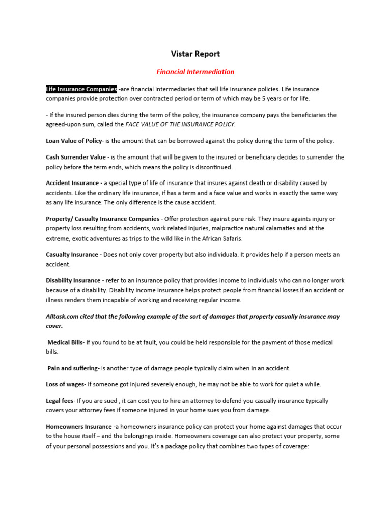 Report-WPS Office | PDF | Insurance | Home Insurance