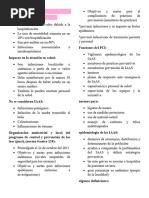 Paquetes de Acción para Prevención y Vigilancia Iaas Final | PDF ...