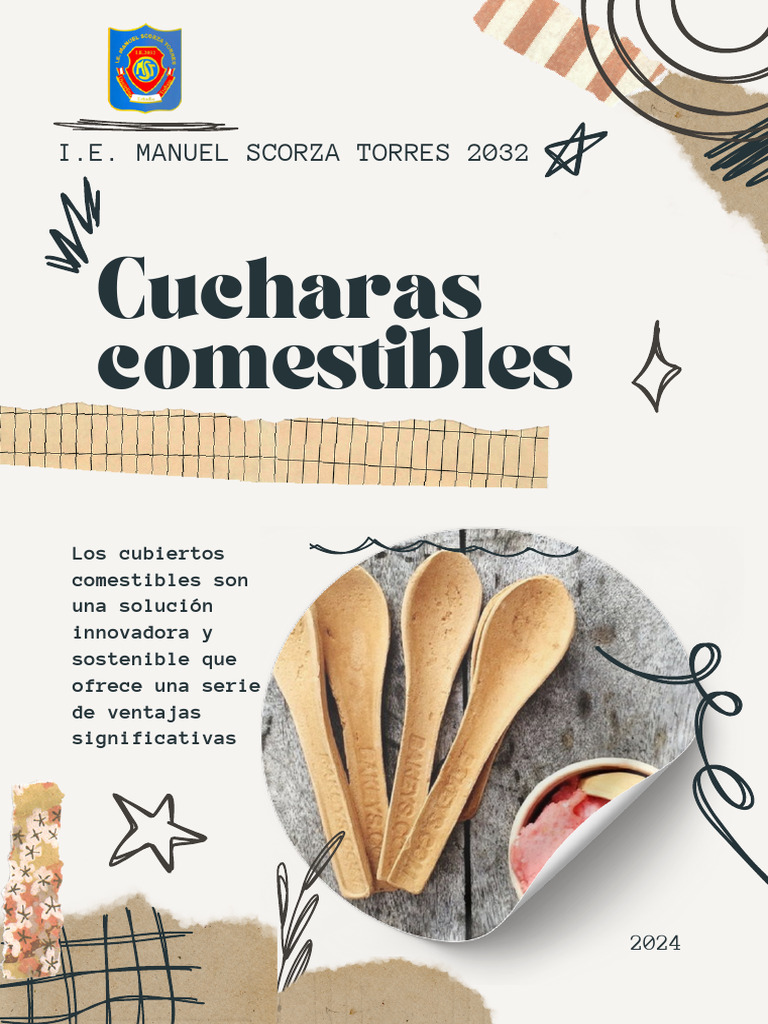 Cucharas Comestibles | PDF | El plastico