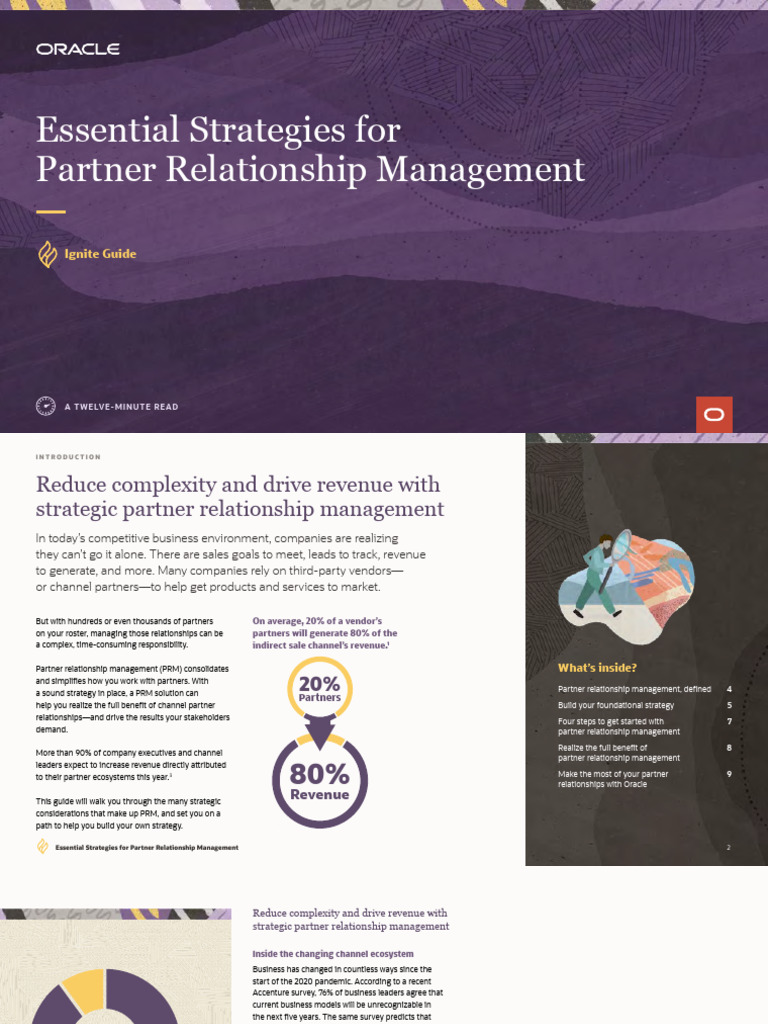 Essential Strategies for PRM Success | PDF | Customer Relationship ...
