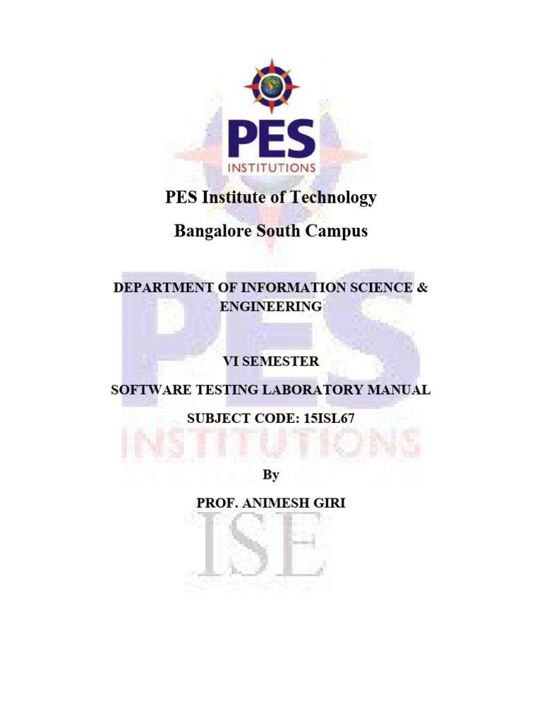 ST Labmanual | PDF | Computer Engineering | Computer Science