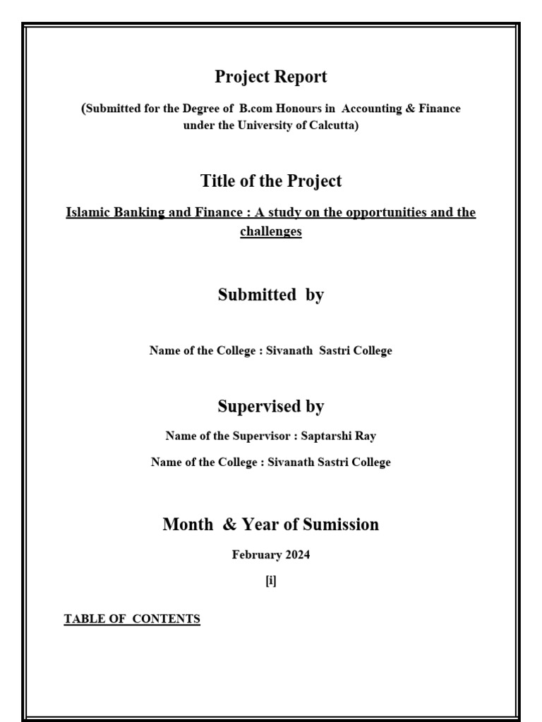 islamic banking | PDF | Islamic Banking And Finance | Banks